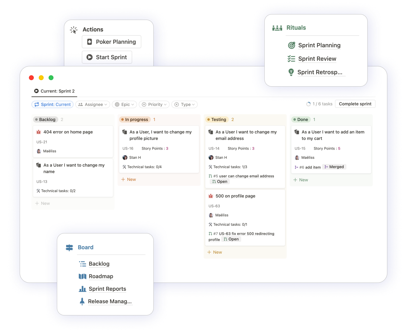 Scrum Template for Notion - Jira alternative